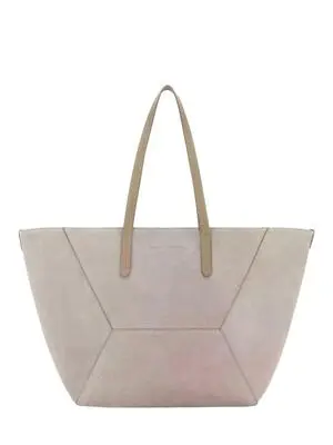 Brunello Cucinelli Panelling Shopper - Neutrals
