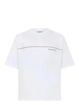 Dsquared2 S71gd1653 Loose Fit Tee Shirt - White