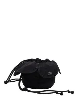 Bimba Y Lola Woven Petalo Bag - Black