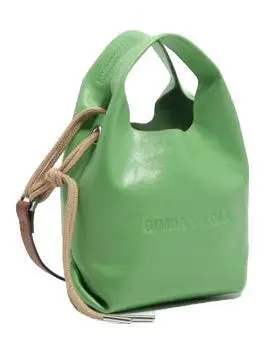 Bimba Y Lola Bimba Y Lola Leather Mini Paper Bag Emerald