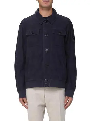 Peuterey Suede Shirt Jacket - Blue