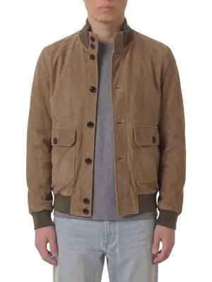 MOORER Bomber Jacket - Grey
