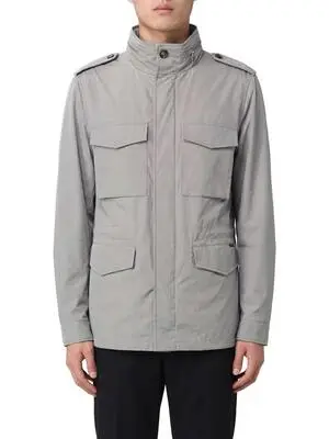 MOORER Military Style Jacket - Grey