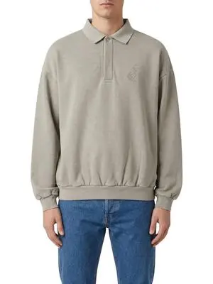 Fear Of God Cotton Polo Shirt With Back Logo - Grey