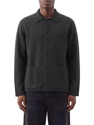 Le Kasha Organic Cashmere Cardigan - Grey