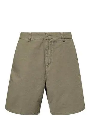 Carhartt Work In Progress Patch-pocket Cotton Shorts - Leaf