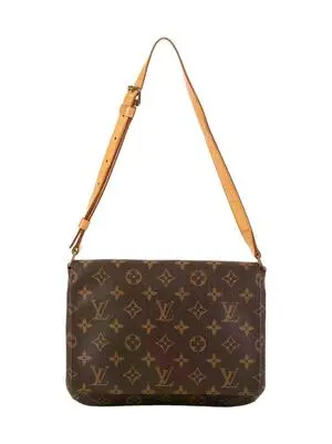 LOUIS VUITTON Musette Tango Shoulder Bag - Brown