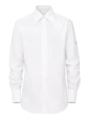 MAISON MARGIELA Long-sleeve Logo Shirt - White