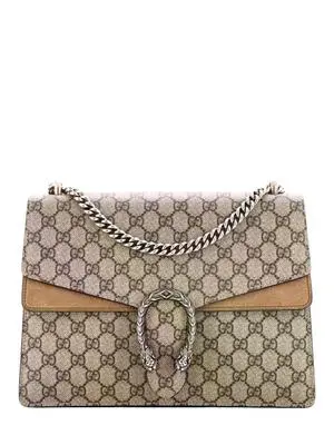 Gucci Dionysus Gg Coated Canvas Medium Shoulder Bag - Brown