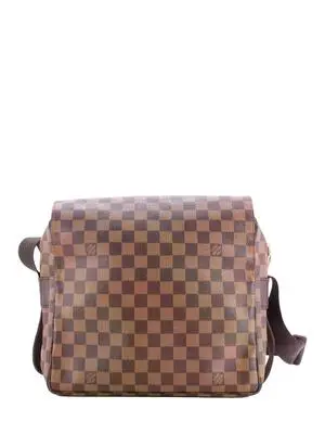 LOUIS VUITTON Naviglio Damier Crossbody Bag - Brown