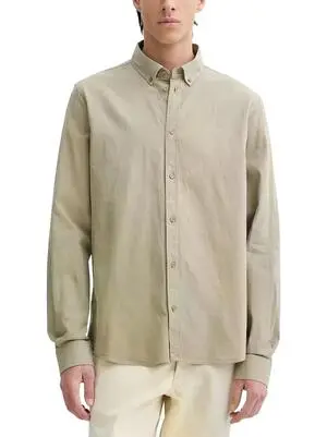 LES DEUX Buttoned Long-sleeve Shirt - Neutrals