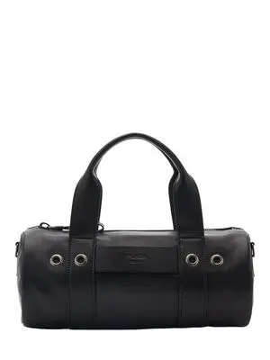 Prada Leather Duffle Bag - Black
