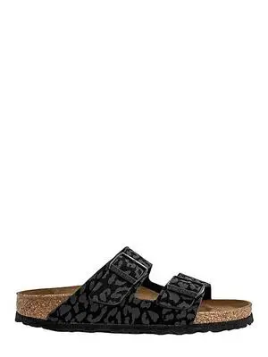 BIRKENSTOCK Arizona Two-strap Sandals - Leo Black