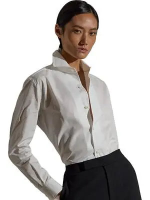 Ralph Lauren Relaxed Fit Cotton Shirt - White