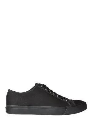 Ralph Lauren Low Top Canvas Sneakers - Black