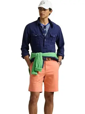 Ralph Lauren 9-inch Bedford Classic Fit Chino Short - Deep Mango