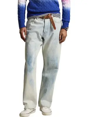 Ralph Lauren Classic Fit Distressed Jeans - Waterside