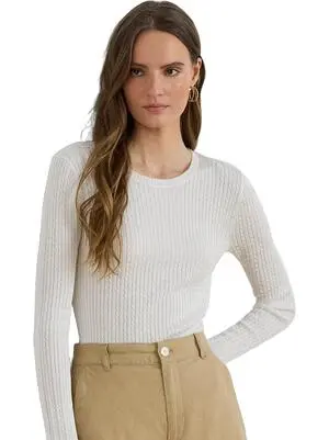 Ralph Lauren Crewneck Sweater - White
