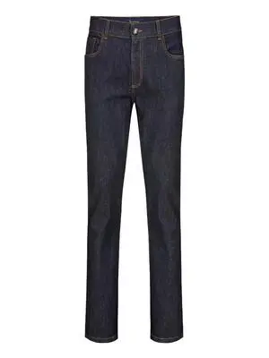 BILLIONAIRE Regular Fit Jeans With Logo Embroidery - Blue