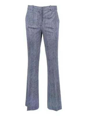 CIRCOLO 1901 Flared Trousers - Blue