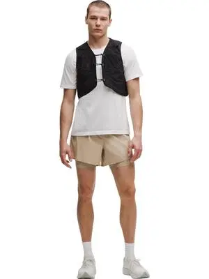 Lululemon Perforated Lined Running Short 5 - Wacky Khaki