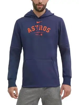 Nike Houston Astros Drawstring Hoodie - Blue