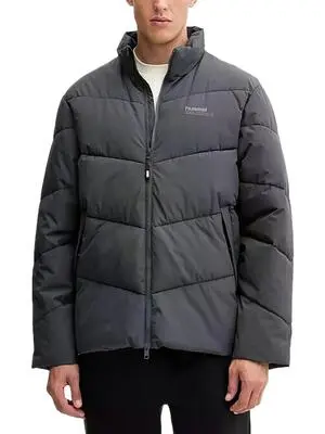 HUMMEL Padded Zip-up Jacket - Grey
