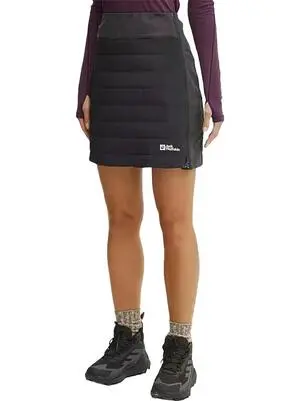 JACK WOLFSKIN Alpspitze Quilted Mini Skirt - Black
