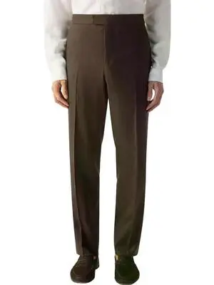 Zegna Elasticated Trousers Brown