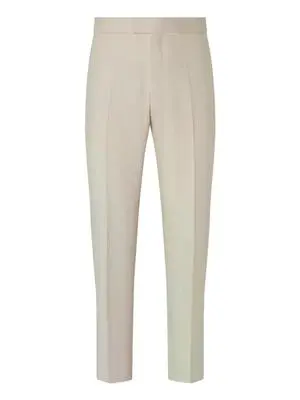Zegna Elasticated Waist Trousers - Neutrals