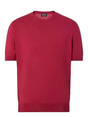 Zegna Cotton T-shirt - Red