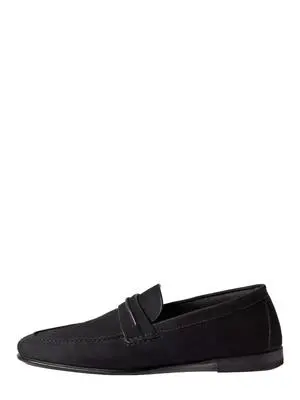 Zegna Leather Loafers - Blue