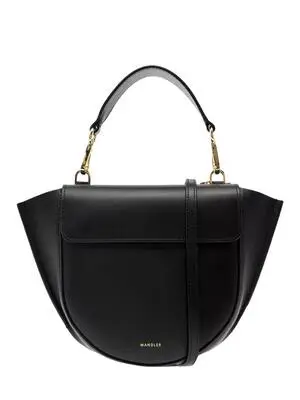 WANDLER Small Hortensia Tote Bag - Black