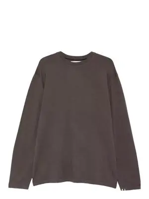 Extreme Cashmere Rock Long-sleeved Round-neck T-shirt - Grey