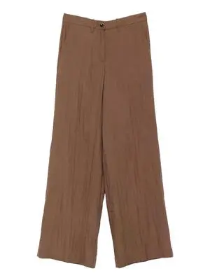 NINE:INTHE:MORNING Karen Belt-loop Trousers - Brown