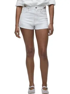 Hudson Jeans Harlow High-rise Shorts - White
