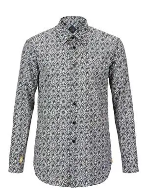 BILLIONAIRE Antwan Printed Shirt - White