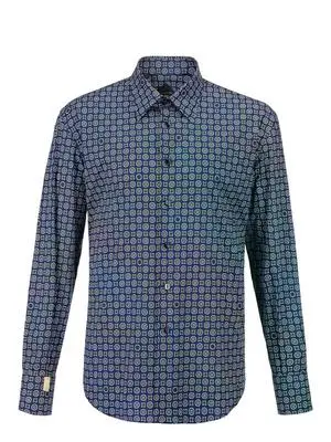 BILLIONAIRE Macclesfield Shirt Blue