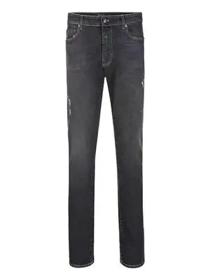 BILLIONAIRE Lion Motif Jeans - Grey