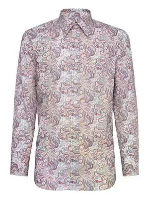 BILLIONAIRE Paisley-print Shirt - White