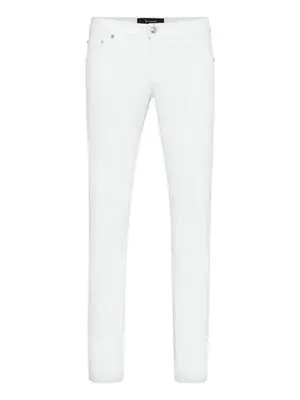 BILLIONAIRE Double B Straight-leg Jeans - White