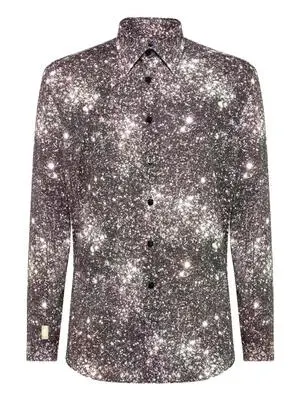 BILLIONAIRE Patterned Shirt - Red