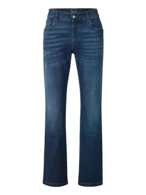 BILLIONAIRE Logo-embroidered Jeans - Blue