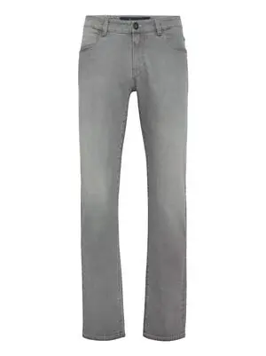 BILLIONAIRE Embroidered Five-pocket Trousers - Grey