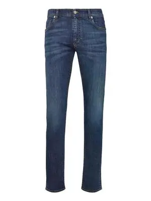 BILLIONAIRE Embroidered Jeans - Blue