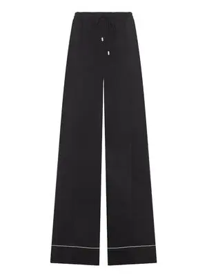 Sportmax Drawstring Trousers - Black