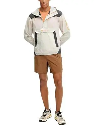PICTURE ORGANIC CLOTHING Elasticated-waist Logo Shorts - Brown