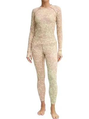 PICTURE ORGANIC CLOTHING Printed Tights - Pink