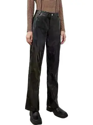 RÉSUMÉ Straight-leg Trousers - Black