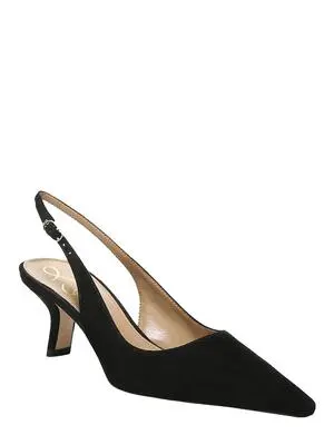 Sam Edelman Bianka Slingback Kitten Heels - Black